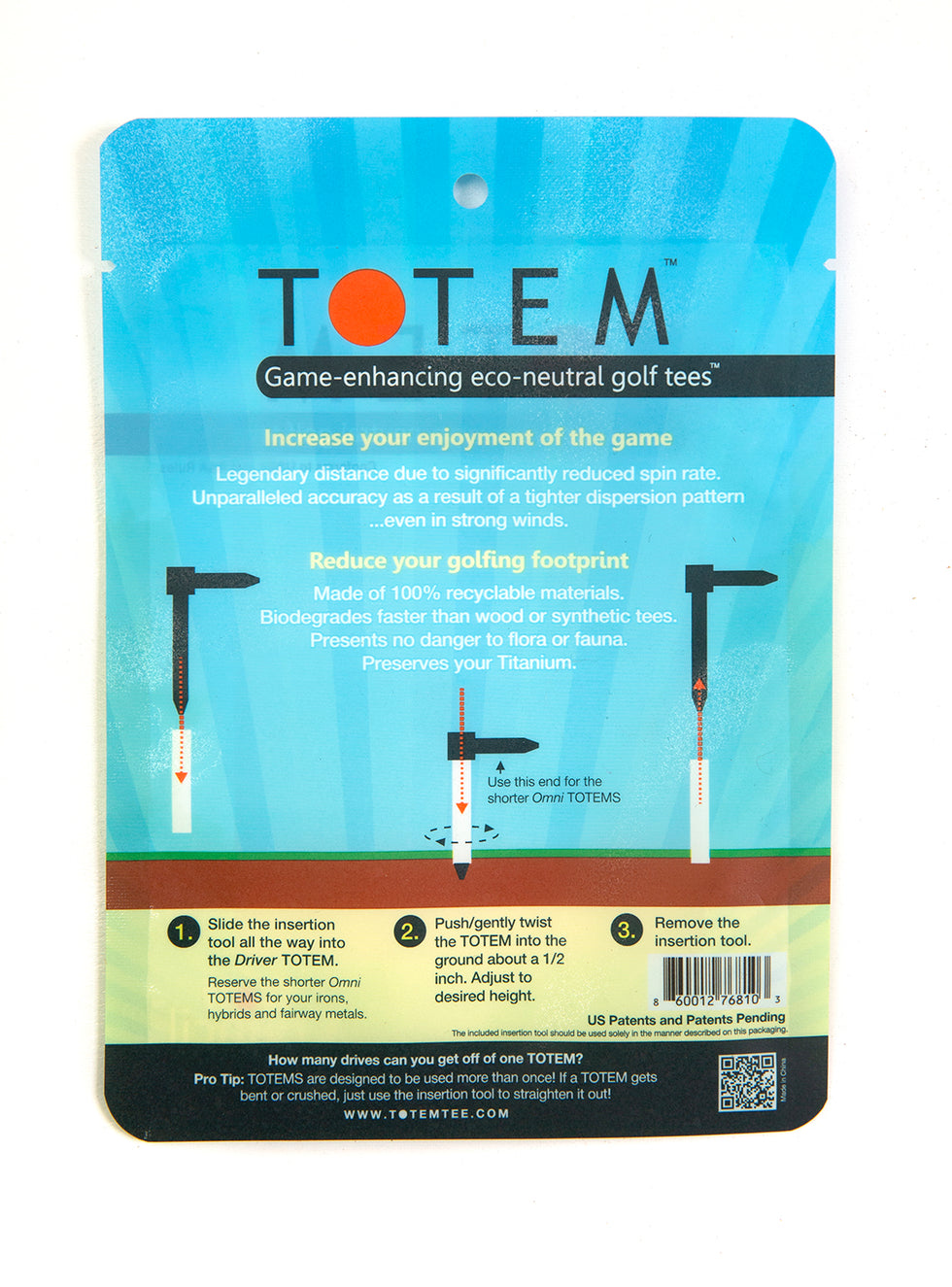TOTEM 5-pack (100 pcs) – TOTEM by Golf Council